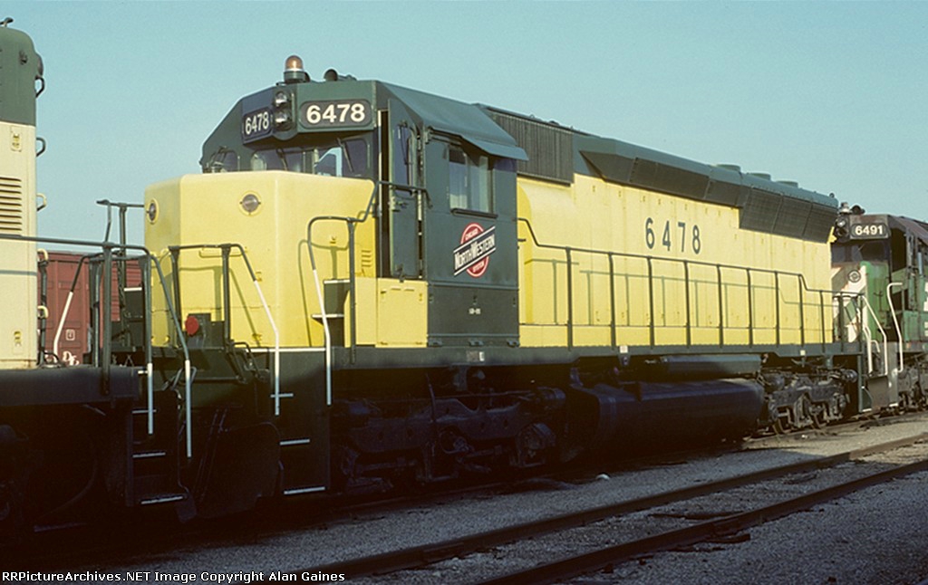 C&NW SD45 6478